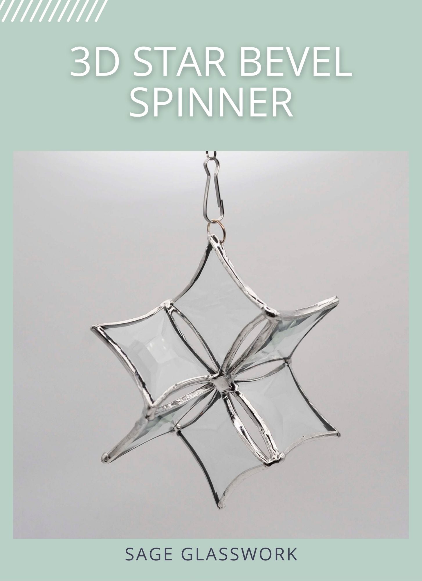 3D Star Bevel Spinner TUTORIAL – Sage Glasswork