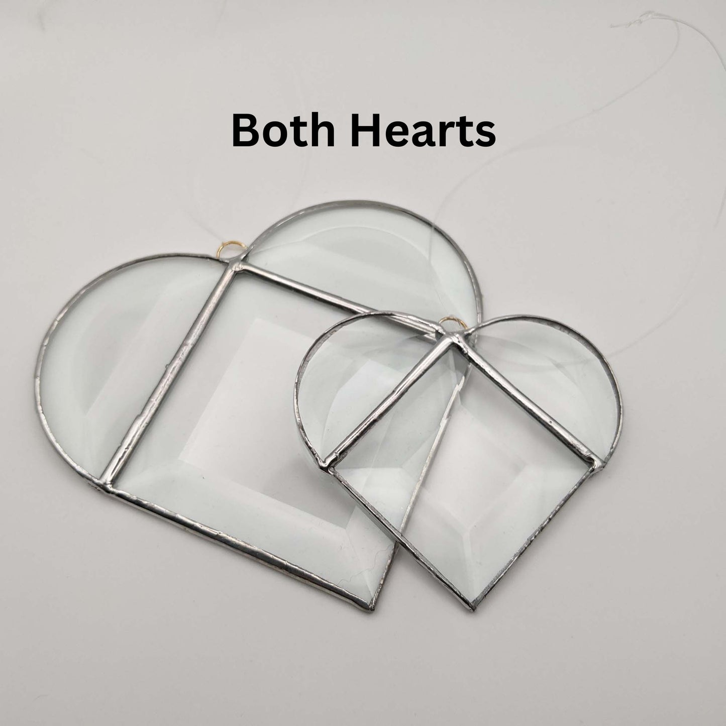 Bevel Heart Stained Glass PATTERN – Sage Glasswork